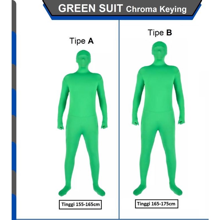 Jual Green Screen Suit Chroma Key Video Photo Effect Kunci Kroma ...