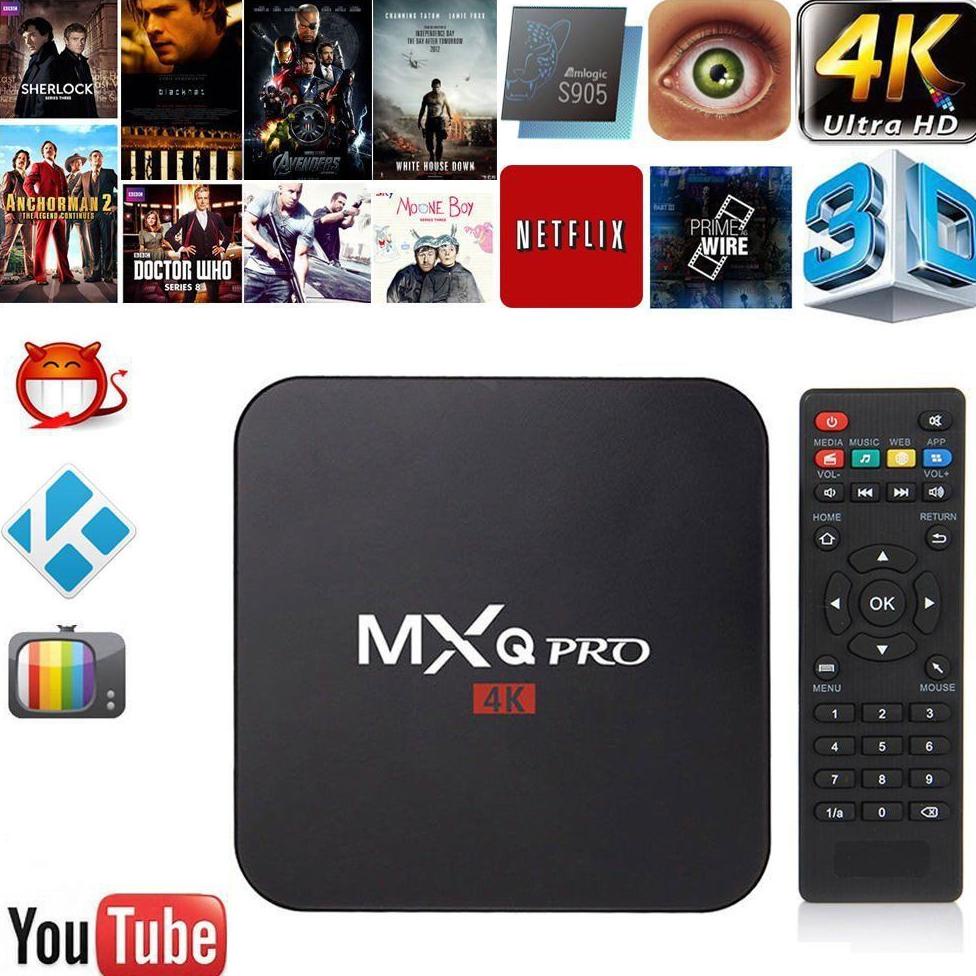 Jual Terbaik Android Tv Box Mxq Pro 4K New Chipset Os Smart Tv Box Full ...
