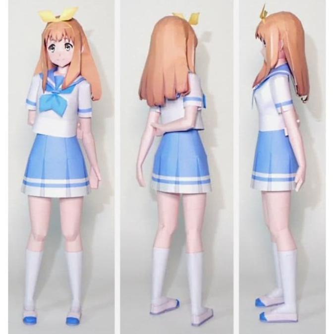 Jual DIY Papercraft Figure Anime Yoshikawa-Yuuko | Shopee Indonesia