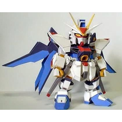 Jual DIY Papercraft Gundam SD Strike Freedom | Shopee Indonesia