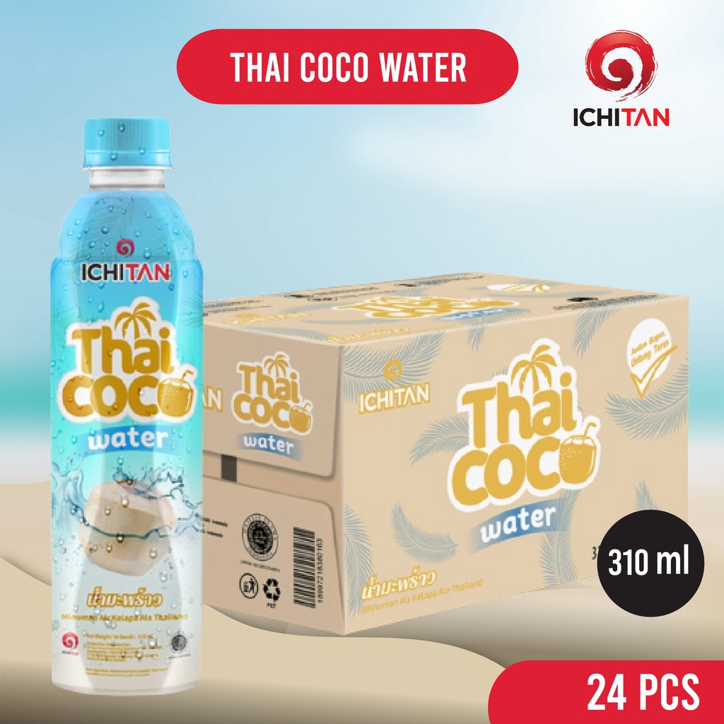 Jual Ichitan Thai Coconut Water 1 Kardus Isi 24 Botol @310ml | Shopee ...