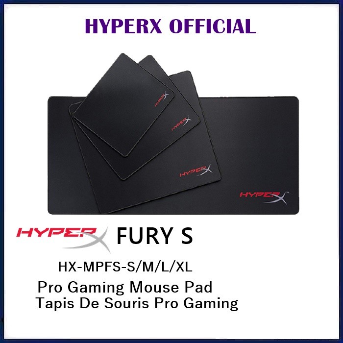 Jual Padko Hyperx Fury S Gaming Mouse Pad Small Medium Large Extra ...