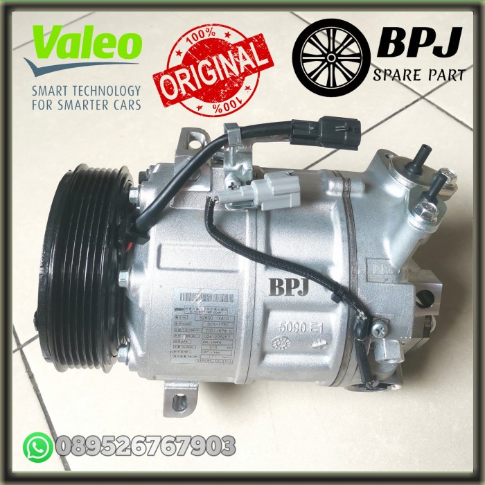 Jual Compressor Kompresor AC All New Nissan Serena C26 Kaki 3 ORI VALEO 6PK | Shopee Indonesia