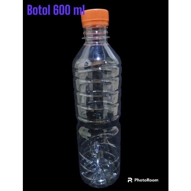 Jual Botol Plastik 600ml | Botol Vit jus minuman/ Botol aqua 600 ml ...