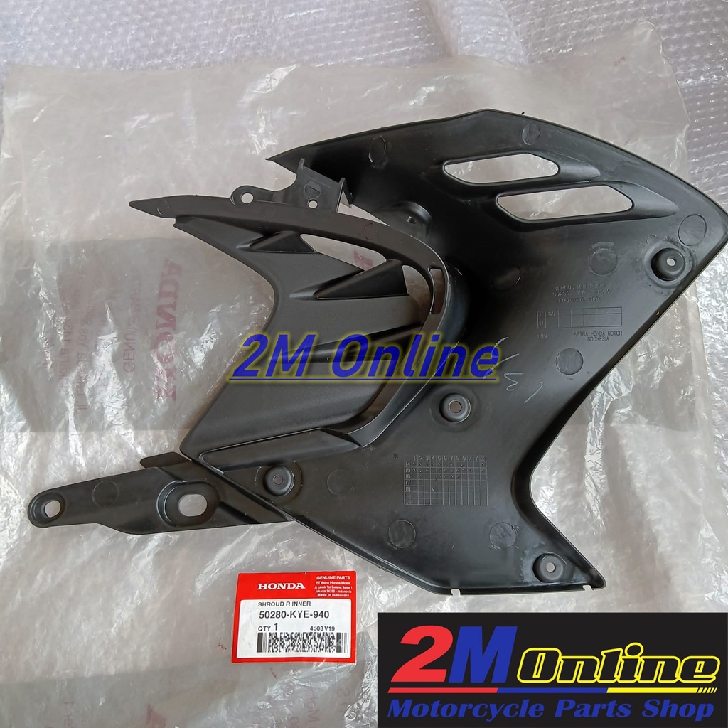 Jual 50280KYE940 Shroud R Inner Megapro Mono Ori AHM | Shopee Indonesia