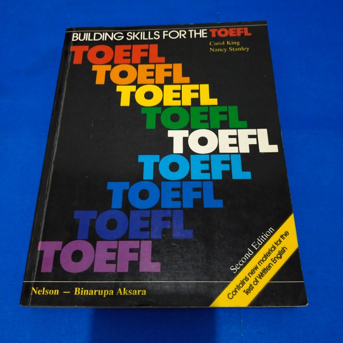 Jual BUKU BUILDING SKILLS FOR THE TOEFL | Shopee Indonesia