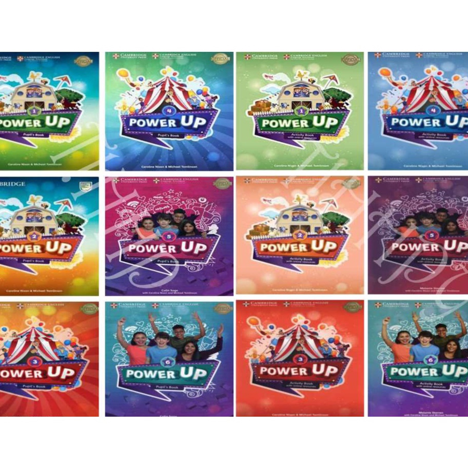 Jual MALL Power Up 1- 6 / Activity - Pupil - HOME BOOKLET / Cambridge / Full Color !!! | Shopee ...
