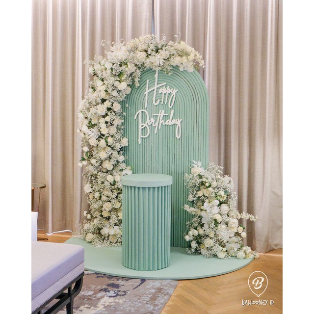 Jual Backdrop Motif Styrofoam Dekorasi Pesta | Shopee Indonesia