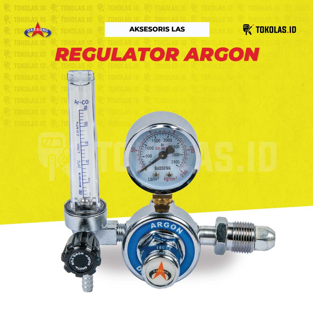 Jual Daesung Welding Regulator Las Gas Argon Max Yamato YR 78 YR78 ...