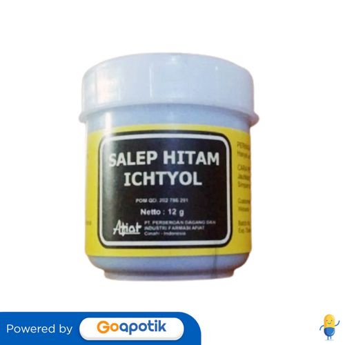 Jual Salep Hitam Ichtyol Afiat 12 Gram Pot | Shopee Indonesia