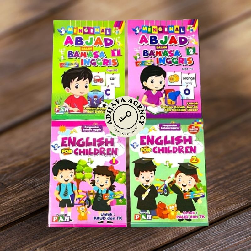 Jual Buku Anak Mengenal Abjad Dalam Bahasa Inggris - English For ...