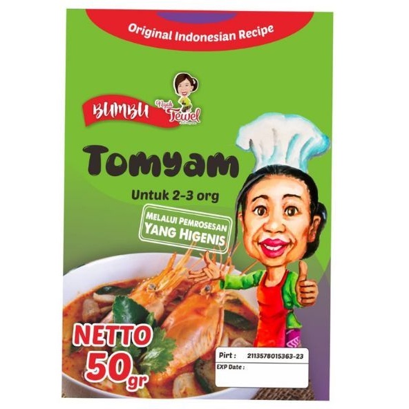 Jual Bumbu Tomyum 50 GR - NYAH TEWEL | Shopee Indonesia