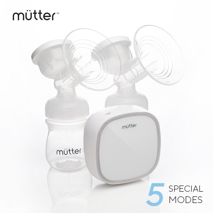 Jual MUTTER KRYSTAL Pompa ASI Elektrik Double Breast Pump | Shopee ...