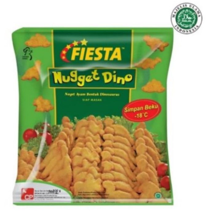 Jual Fiesta nugget dino 500gr naget ayam bentuk dino | Shopee Indonesia