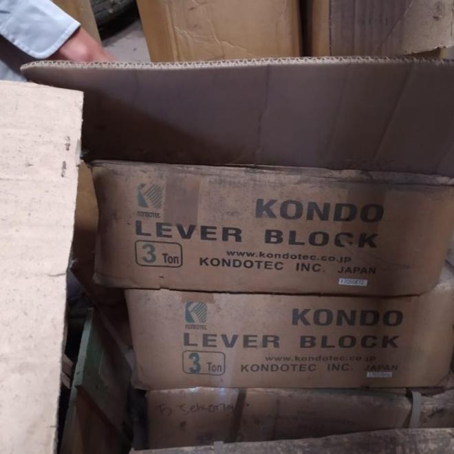 Jual Katrol Lever Block Chain Hoist 3 Ton X 1,5 Meter Kondo | Shopee ...