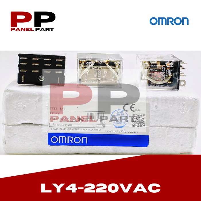 Jual Relay Relay Omron Ly4-220Vac | Shopee Indonesia