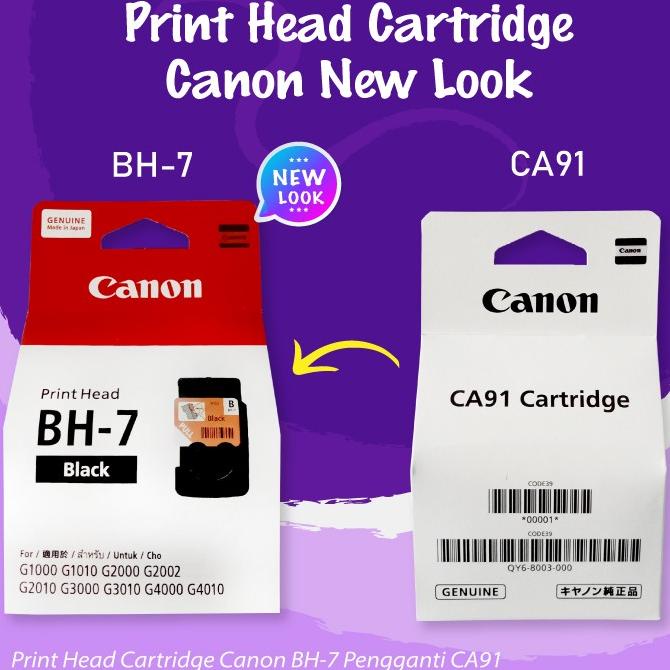 Jual New Print Head Cartridge Bh7 Ch7 Tinta Canon G1000 G2000 G1010 ...
