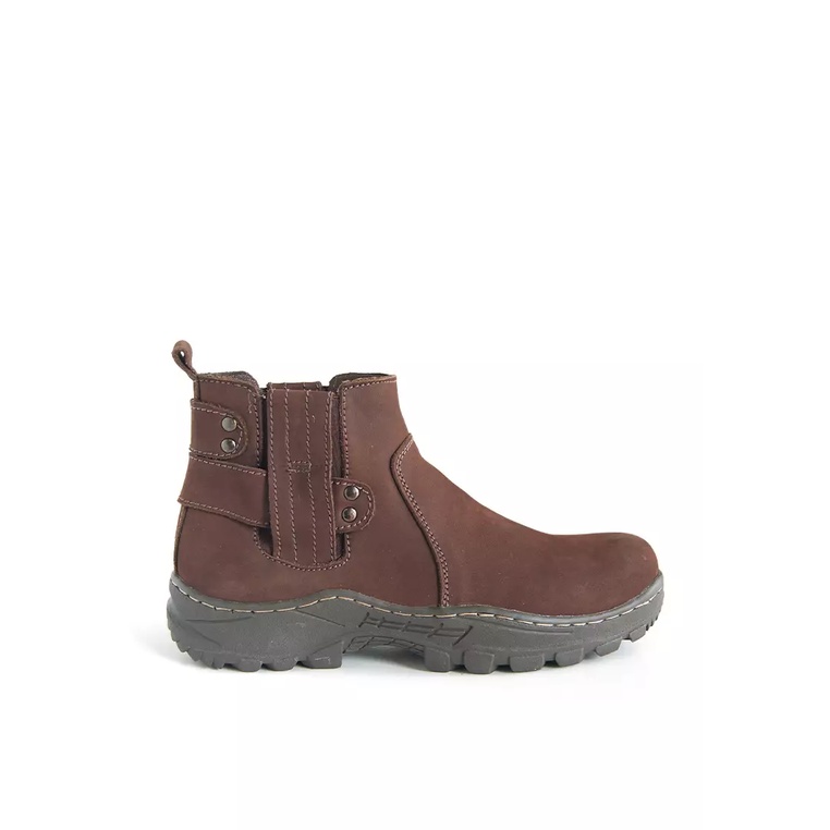 Jual Sepatu Boots Kulit Asli Pria Borsa Cruiser Lennard Brown | Shopee ...