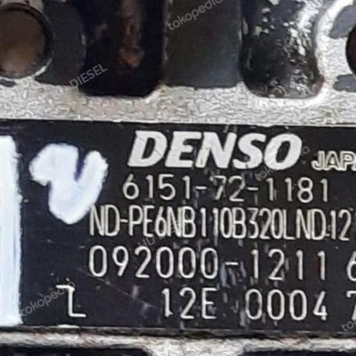 Jual Fuel Injection Pump 6D125E / D85Ess-2 6151-72-1181 | Shopee Indonesia