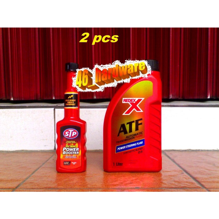 Jual STP OCTANE POWER BOOSTER PERTALITE REDEX ATF DIII POWER STEERING ...