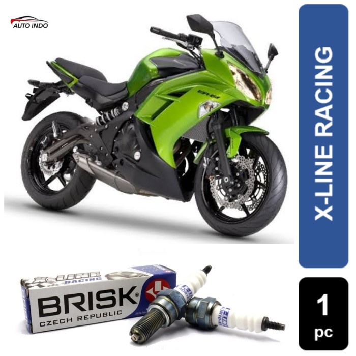 Jual Busi Motor Racing Kawasaki ER6F Busi Brisk X-line Xline AOR10-X9 ...