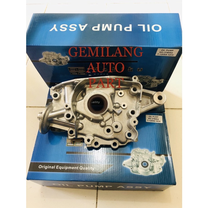 Jual POMPA OLI KOMPLIT / OIL PUMP ASSY MITSUBISHI T120SS INJECTION ...