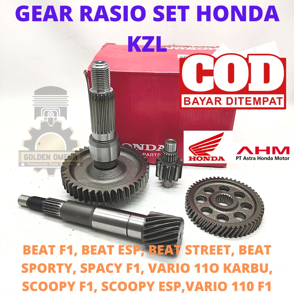 Jual GEAR RASIO HONDA KZL GIGI RASIO BEAT F1, BEAT ESP, BEAT STREET ...