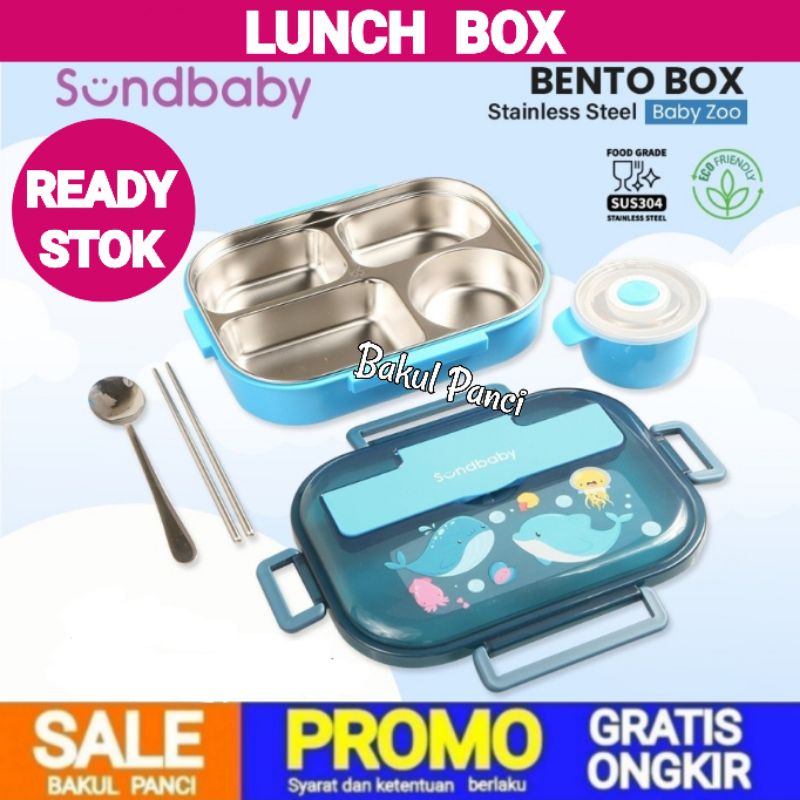 Jual LUNCH BOX - SUNDBABY BENTO BOX SUP - BOLDE KOTAK TEMPAT MAKAN ...