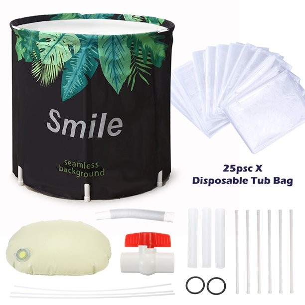 Jual FLASH SALE!!! FOLDING BATHUB PORTABLE BAK SPA EMBER MANDI LIPAT ...