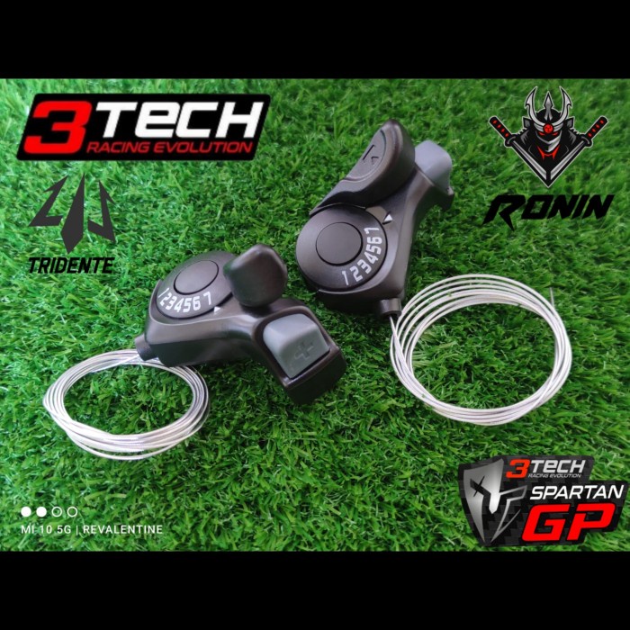 Jual Shifter Shimano 3 Tech Ronin Tridente Spartan Hanzo pengatur 3 ...