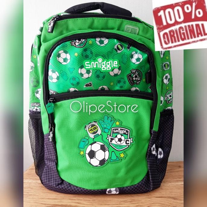 Jual SMIGGLE - Squad Backpack Tas Punggung Ransel (Soccer) | Shopee ...