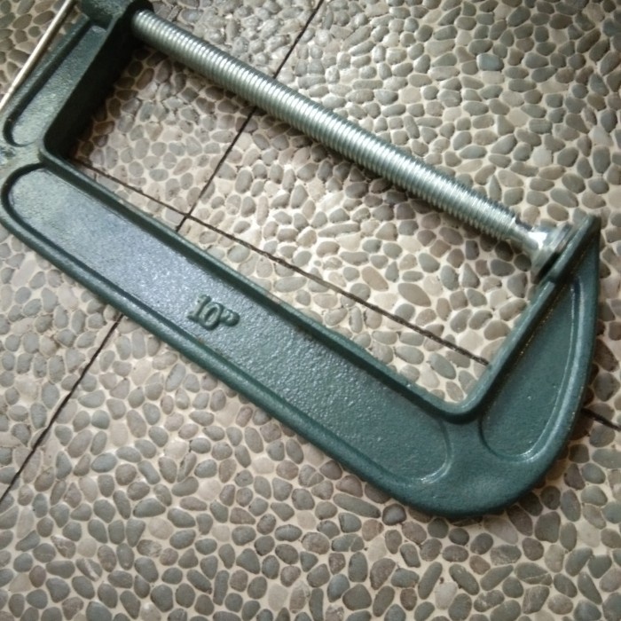 Jual Klem C Alat Penjepit Model C-Clamp 10 Inch Clamp C Heavy Duty Type ...