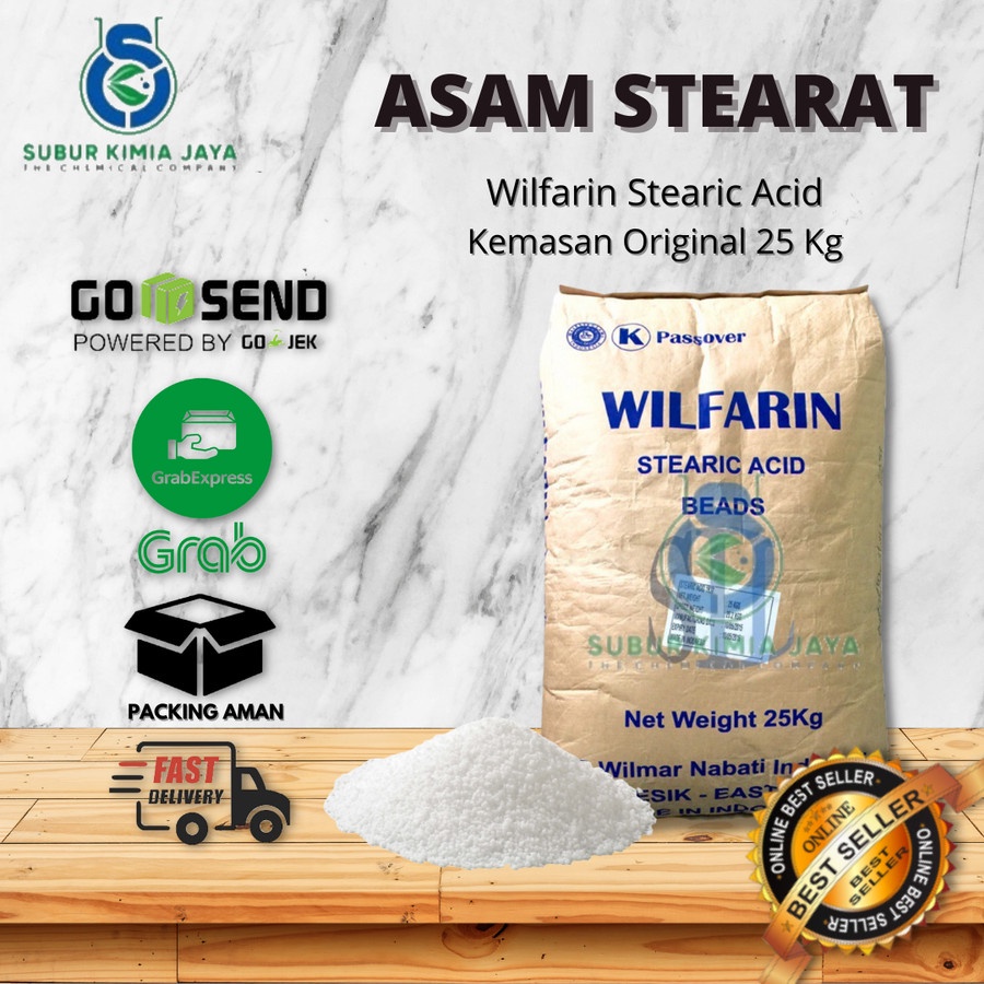 Jual Stearic Acid / Asam Stearat 25 kg | Shopee Indonesia