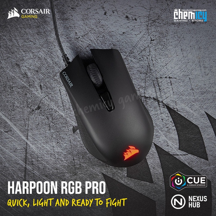 Jual Corsair Harpoon RGB Pro FPS/MOBA Gaming Mouse | Shopee Indonesia