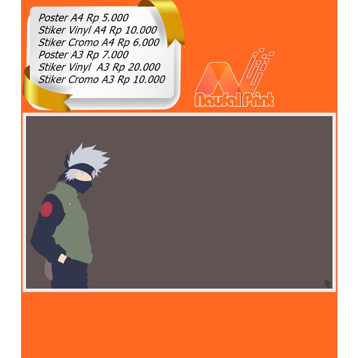 Jual Sticker | Poster A3 & A4 | naruto | anime | narutoshippuden ...