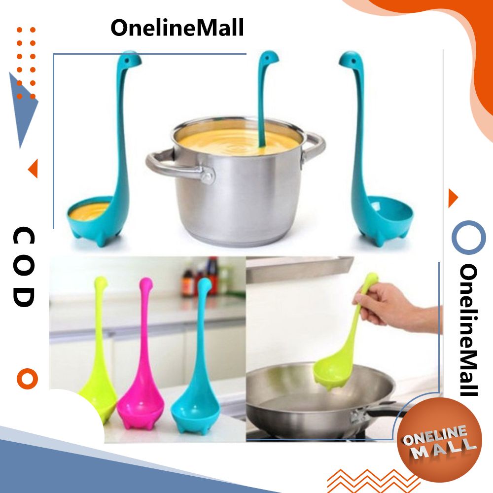 Jual Dinosaurus Sendok Kuah Unik Besar Sayur Sup Sop Centong Berdiri ...