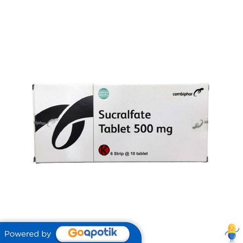 Jual SUCRALFATE COMBIPHAR 500 MG BOX 60 TABLET | Shopee Indonesia