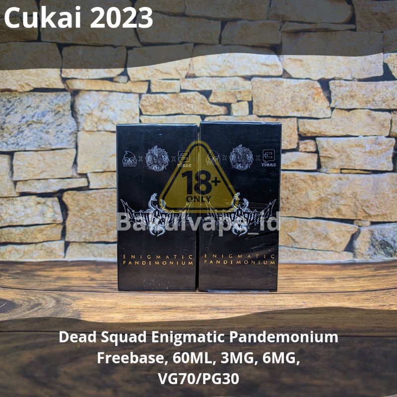 Jual Dead Squad 60MI By Dead Squad x Vapezoo Original Enigmatic ...
