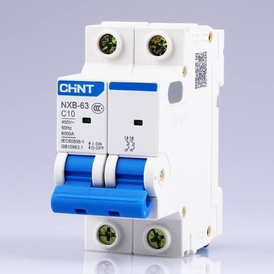 Jual MCB Chint NXB 2P 63Kva 1A 2A 4A 10A 16A 20A 32A 40A 50A 63A | Shopee Indonesia