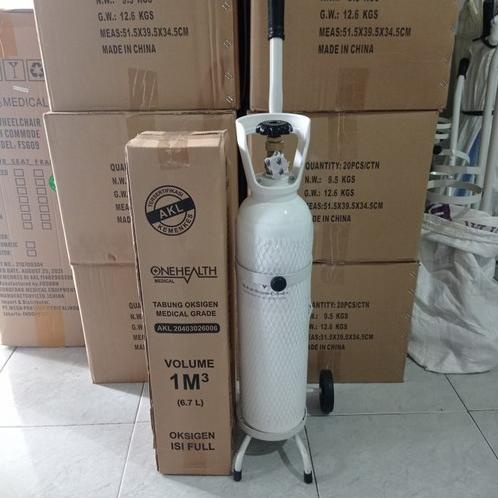 Jual Baru Tabung Oksigen 1m3 Sudah Termasuk isi Oksigen || Murah 372 | Shopee Indonesia