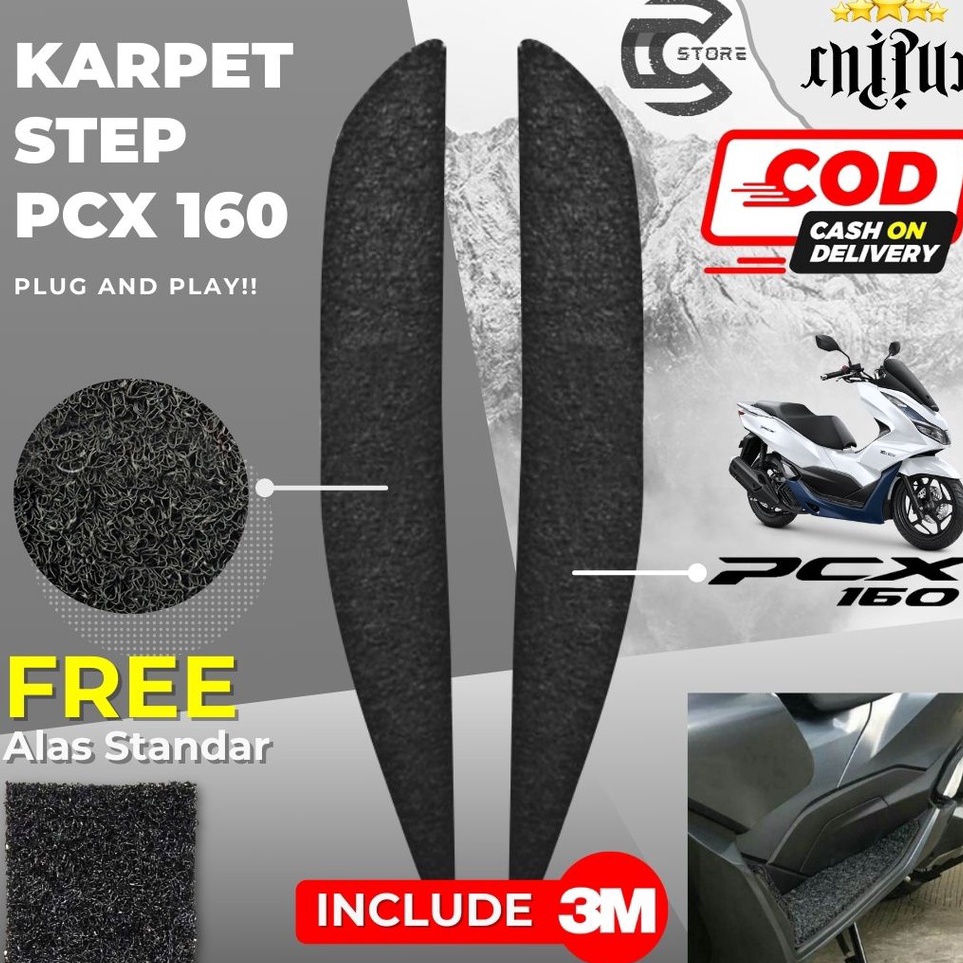Jual [KODE PRODUK PRSKM9944] Karpet Step Floor PCX 160 / Karpet Mie PCX ...