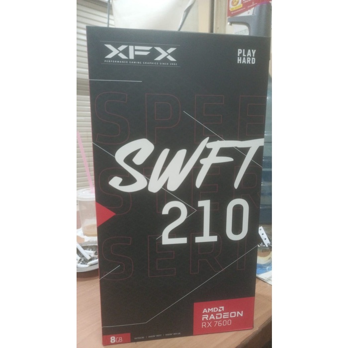 Jual XFX RADEON RX 7600 RX7600 Speedster SWFT210 CORE 8GB GDDR6 VGA | Shopee Indonesia