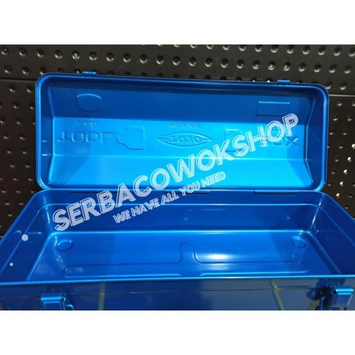 Jual Toyo Y-410 Tool Box Besi 1 Susun Ori Japan Toolbox Besi 41X15X12 Cm | Shopee Indonesia