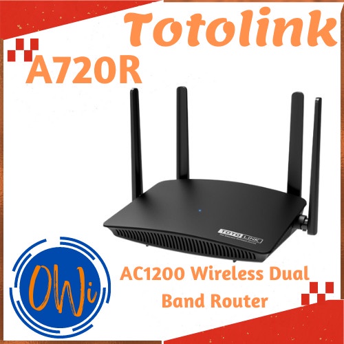 Jual Totolink A720R AC1200 Wireless Dual Band Router | Shopee Indonesia