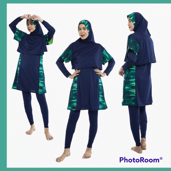 Jual baju renang perempuan muslimah dewasa dan remaja 654 | Shopee ...