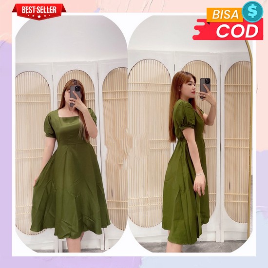Jual Drwss Cewe Kasual Gaun Ultah Bju Dtess Natal Drees Korean Style Bj ...