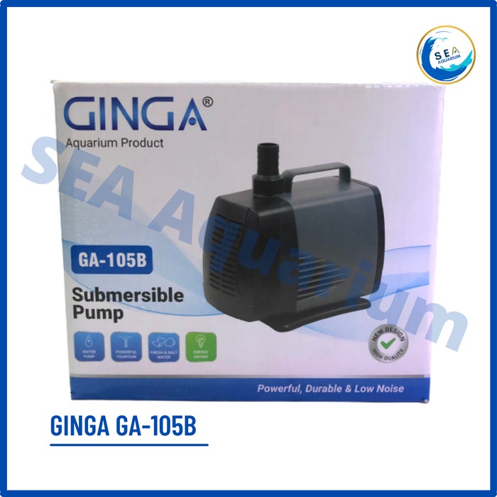 Jual POMPA AQUARIUM CELUP WATER PUMP GINGA GA 105B GA-105B LOW WATT ...
