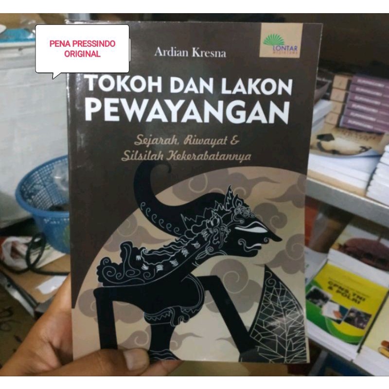 Jual BUKU TOKOH DAN LAKON PEWAYANGAN Sejarah dan Riwayat Kekerabatannya ...