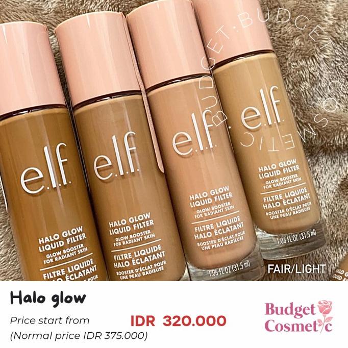 Jual highlighter ELF HALO GLOW LIQUID FILTER DUPE HOLLYWOOD FLAWLESS ...