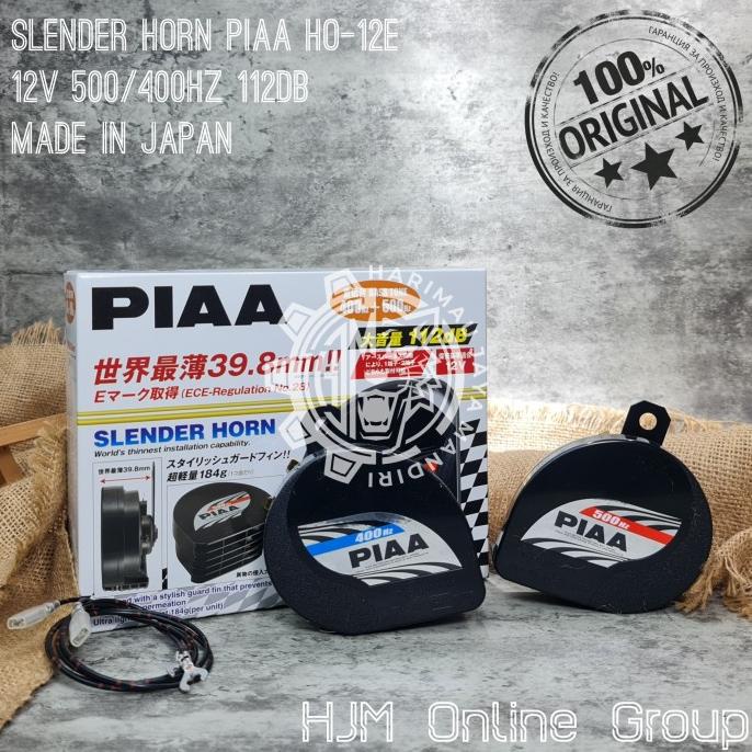 Jual KLAKSON PIAA SLENDER HORN 12V BASS TONE ORIGINAL (MADE IN JAPAN) | Shopee Indonesia